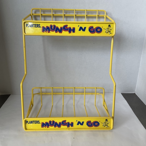 Wall Decor | Display Shelf Planters Nuts Mr Peanut Munch N Go ...